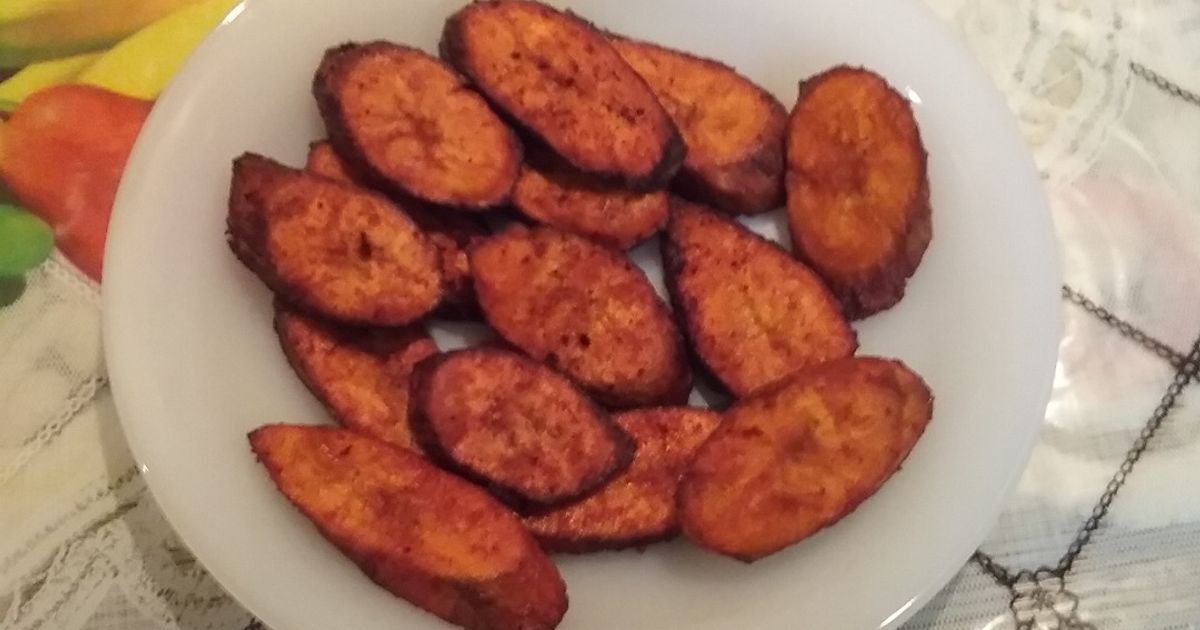 Tandoori Raw Banana Fries Recipe by Zahra Shaikh - Cookpad