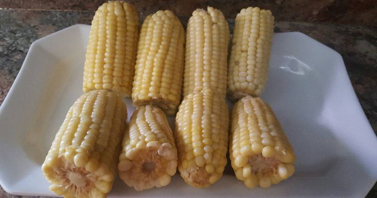 Elotes Cocidos, Para Fiesta Receta de j.floresdeulloa- Cookpad