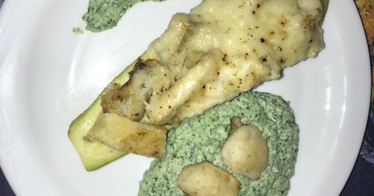 Zucchinis Rellenos De Pescado Con Puré De Acelga Receta de Laura ...