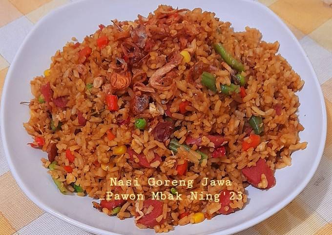 Resep Nasi goreng jawa oleh PawonMbakNing - Cookpad