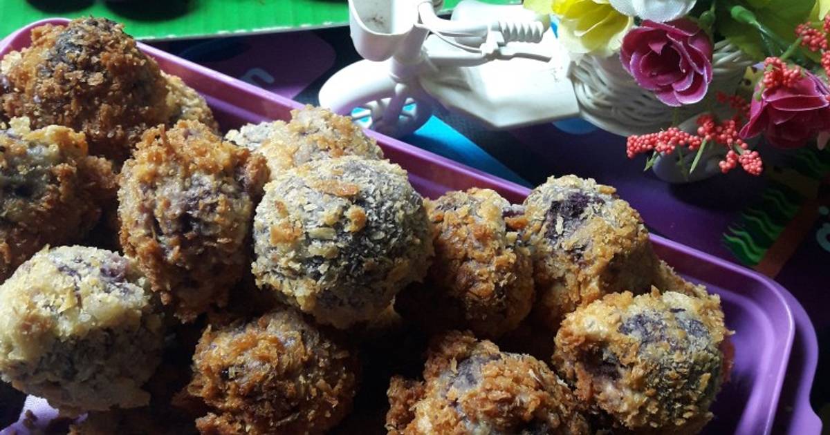 Resep Bola bola Ubi Ungu oleh Citra Risa Septiani - Cookpad