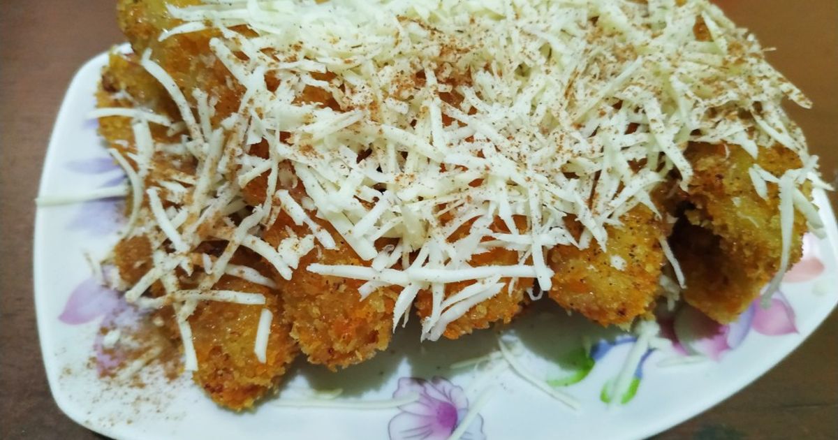 Resep Pisang Goreng Crispy Topping Keju & Cinnamon oleh Mom Of OMV ...