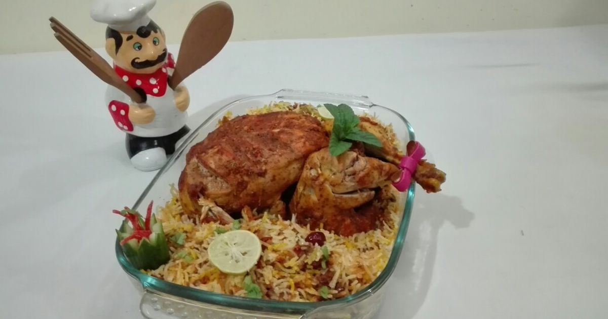 Lahori Chargha With Masala Rice Recipe by Bushra Mazhar - Cookpad
