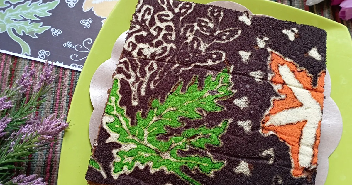 Resep Brownies Kukus Motif Batik Carica Lestari oleh Idda Fitria Putri ...
