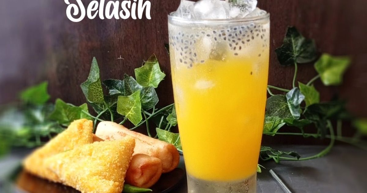 Resep Es Jeruk Selasih🍊 oleh Febry Caturia - Cookpad