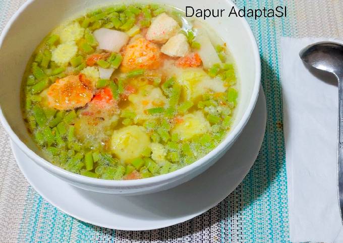 Resep Keberkahan Sup Siomay Ramadan Fiesta Tabur Buncis Segar 😇🙏🏻 oleh ...