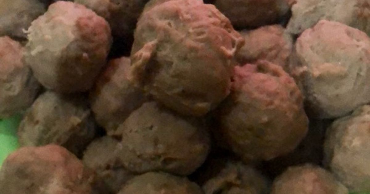 Resep Bakso Sehat Tanpa Pengenyal Dan Msg oleh PShell - Cookpad