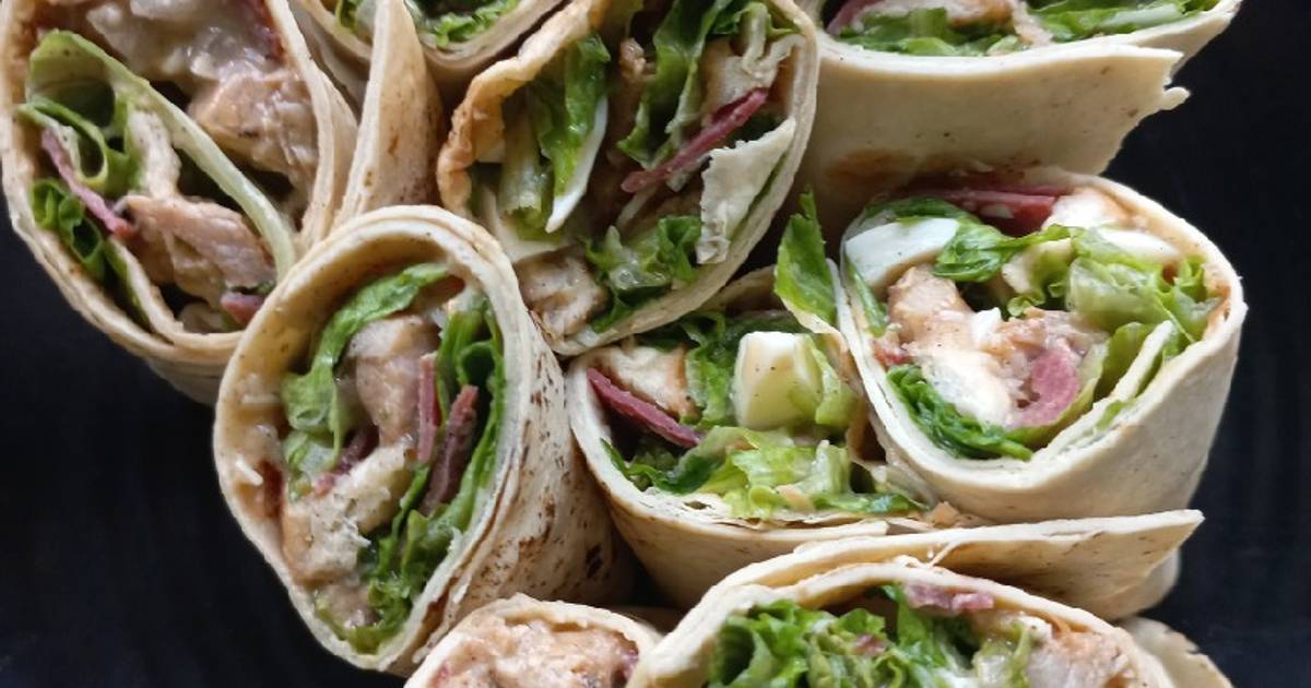 71 resep salad wrap enak dan mudah - Cookpad