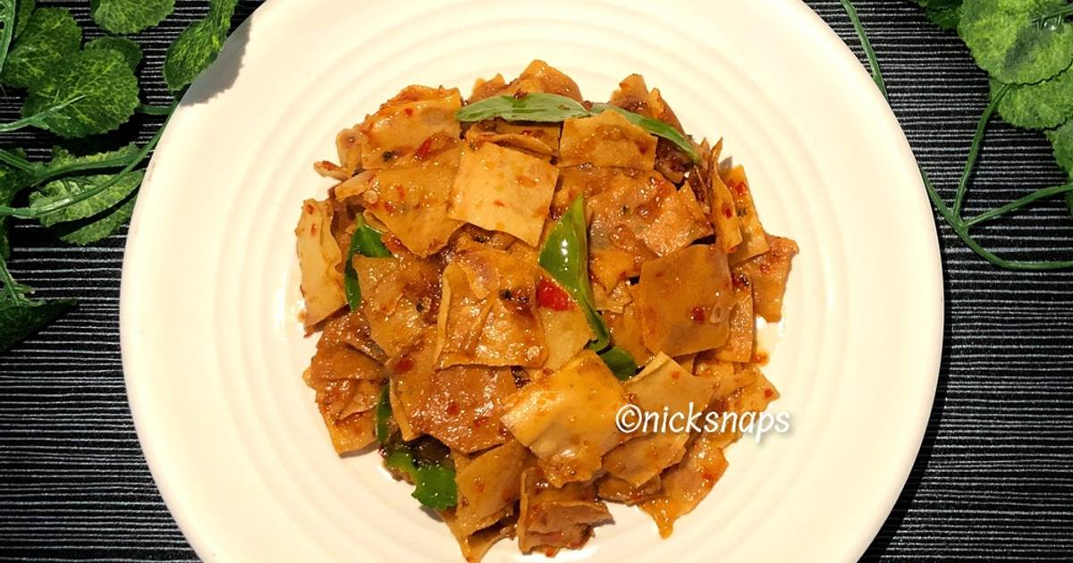 55 resep krupuk pangsit pedas pedas manis enak dan mudah - Cookpad