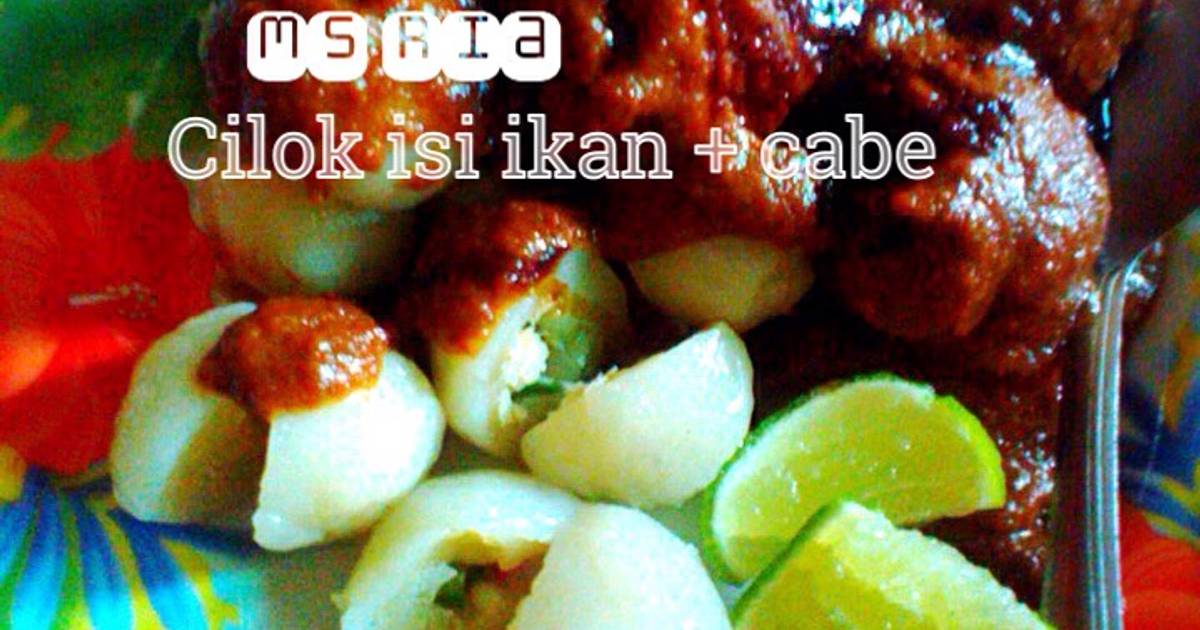 50 resep cilok mercon saus enak dan mudah - Cookpad
