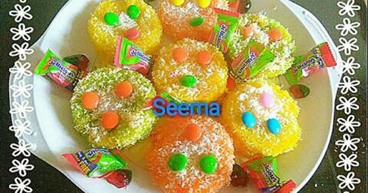 Colourful sweet bread (Malai peda) Recipe by Seema Gandhi - Cookpad