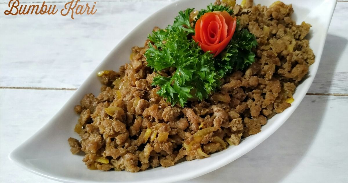 Resep Tumis Daging Sapi Giling Bumbu Kari oleh Teh Yanithea - Cookpad