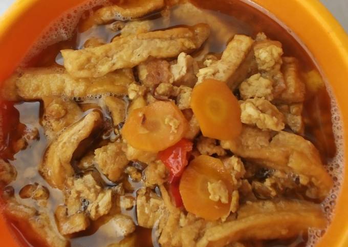 Resep Tahu Telur kuah kecap 🥘 oleh Rr Lytha W - Cookpad