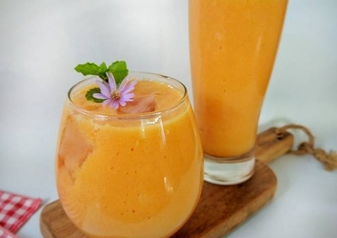 Resep Es Jus Mangga Kuweni oleh Desriayu - Cookpad