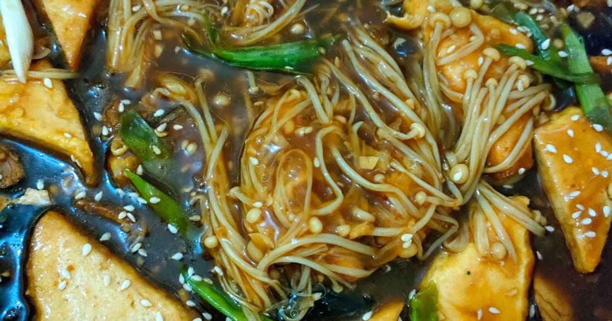 96 resep olahan jamur enoki dengan saus gochujang enak dan mudah - Cookpad