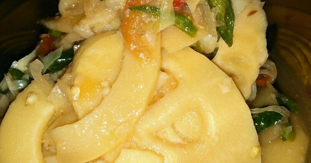 11 resep tumis rebung manis enak dan mudah - Cookpad