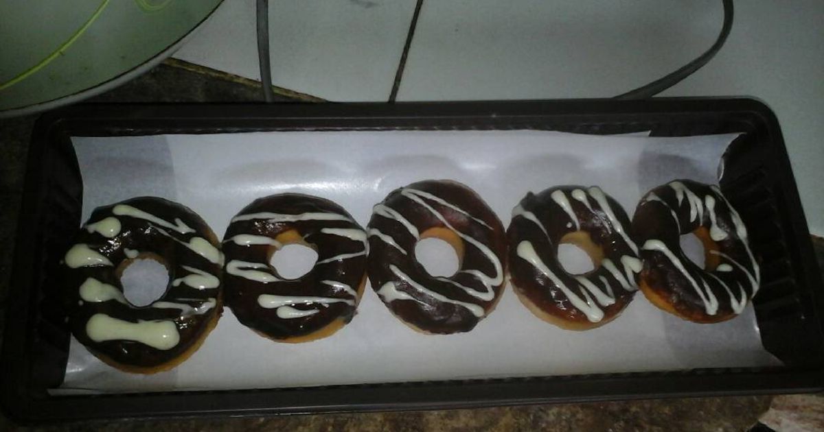 Resep Donat Simple Tanpa Mentega oleh magfiroh - Cookpad