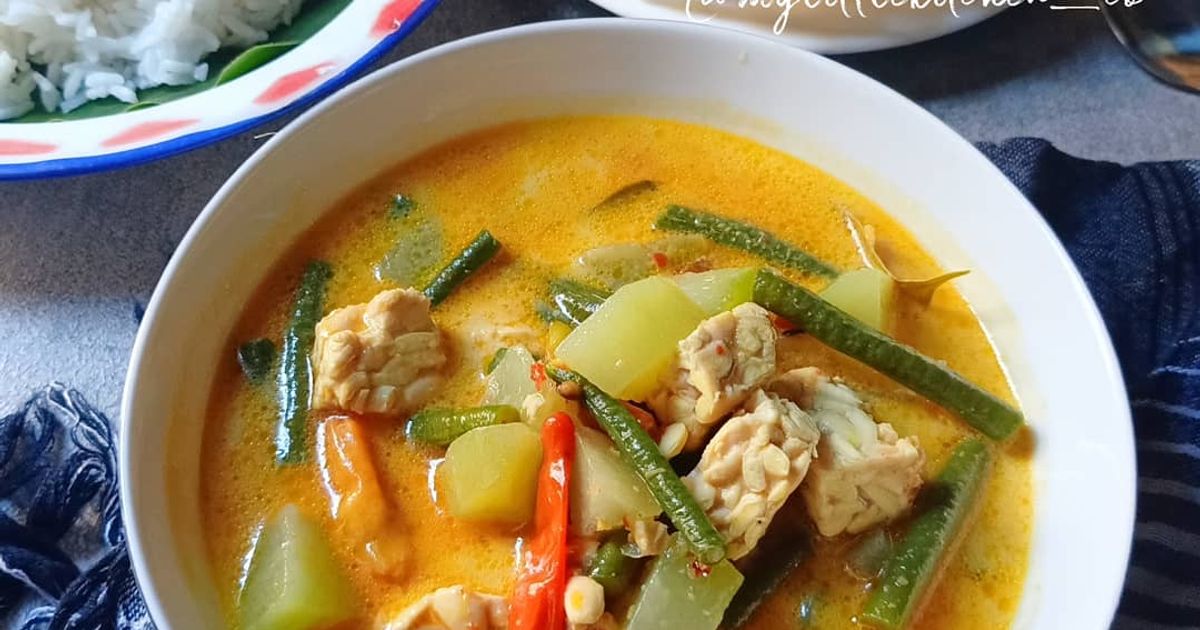 Resep #64 Sayur Lodeh Labu Siam oleh 🍳Evi Roed - Cookpad