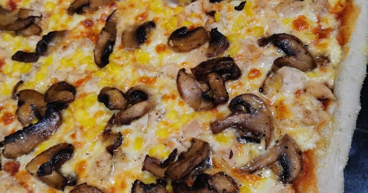 Esta Si Es Pizza (La Mía Picza 🤌🏼) Receta de Vania M.T. - Cookpad