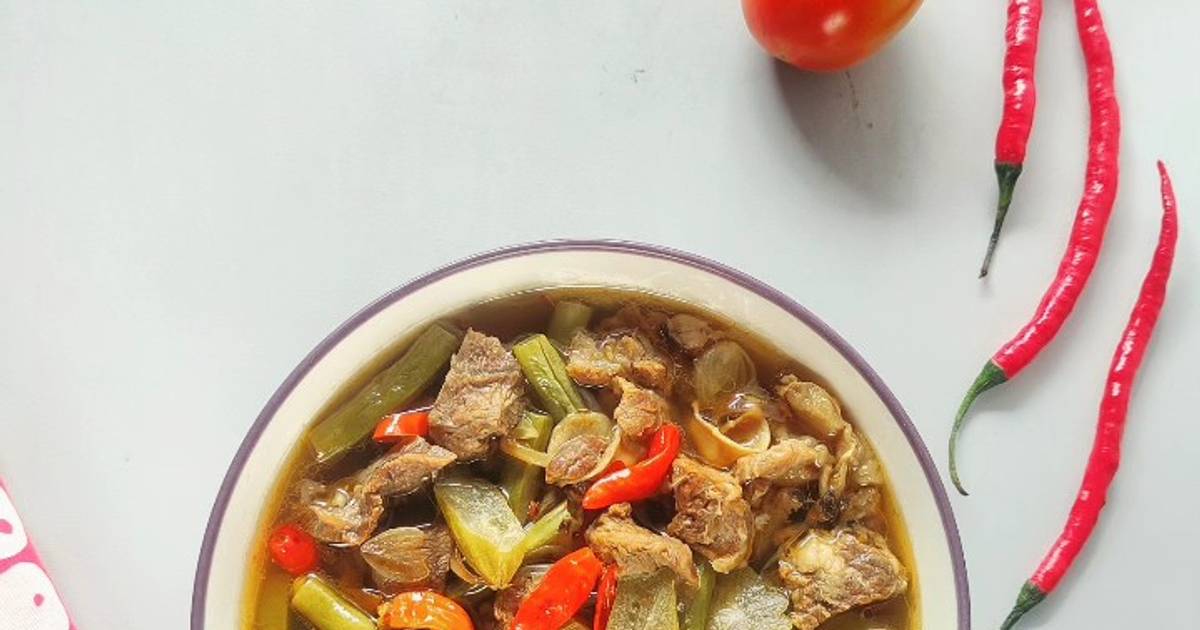 Resep 407. Asem-Asem Daging Belimbing Wuluh Khas Semarang oleh Dedifa ...