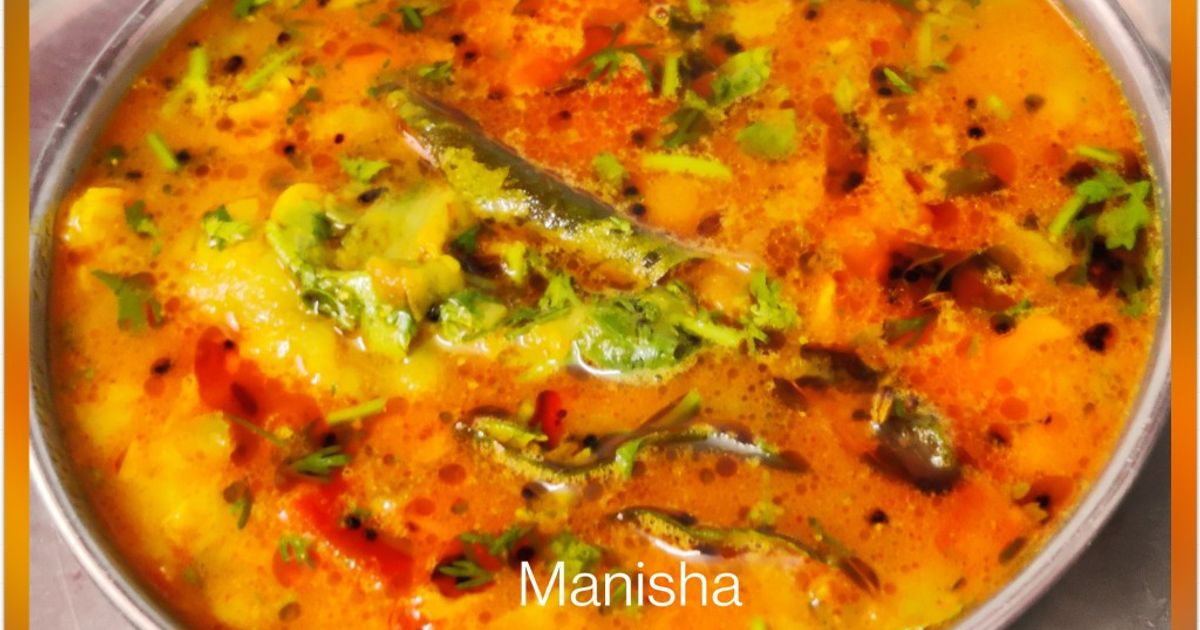 Dal Dodka Curry (Ridge Gourd Dal) Recipe by Manisha Malvi Angaitkar ...