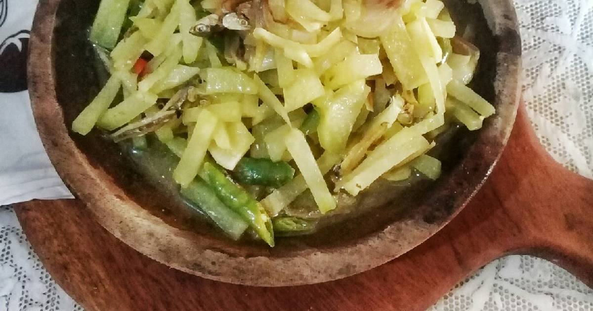 248 resep labu siam tumis teri enak dan mudah - Cookpad