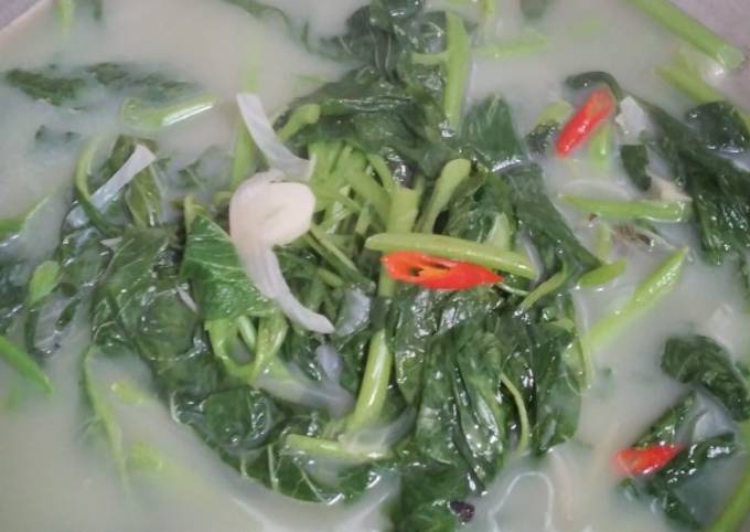 Resep Sayur manis bayam oleh Rina (Ummi Kayra Faraz) - Cookpad