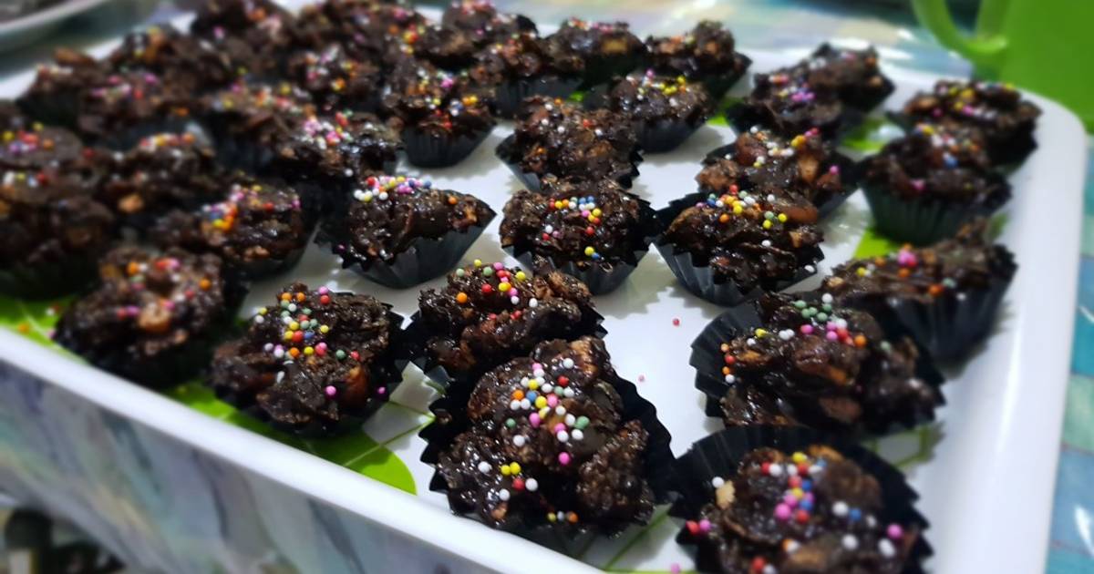 18 resep kue cornflake coklat mede enak dan mudah - Cookpad