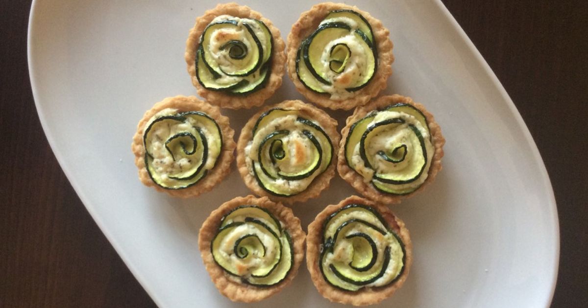 Zucchini Tartlets Recipe by Yodaga