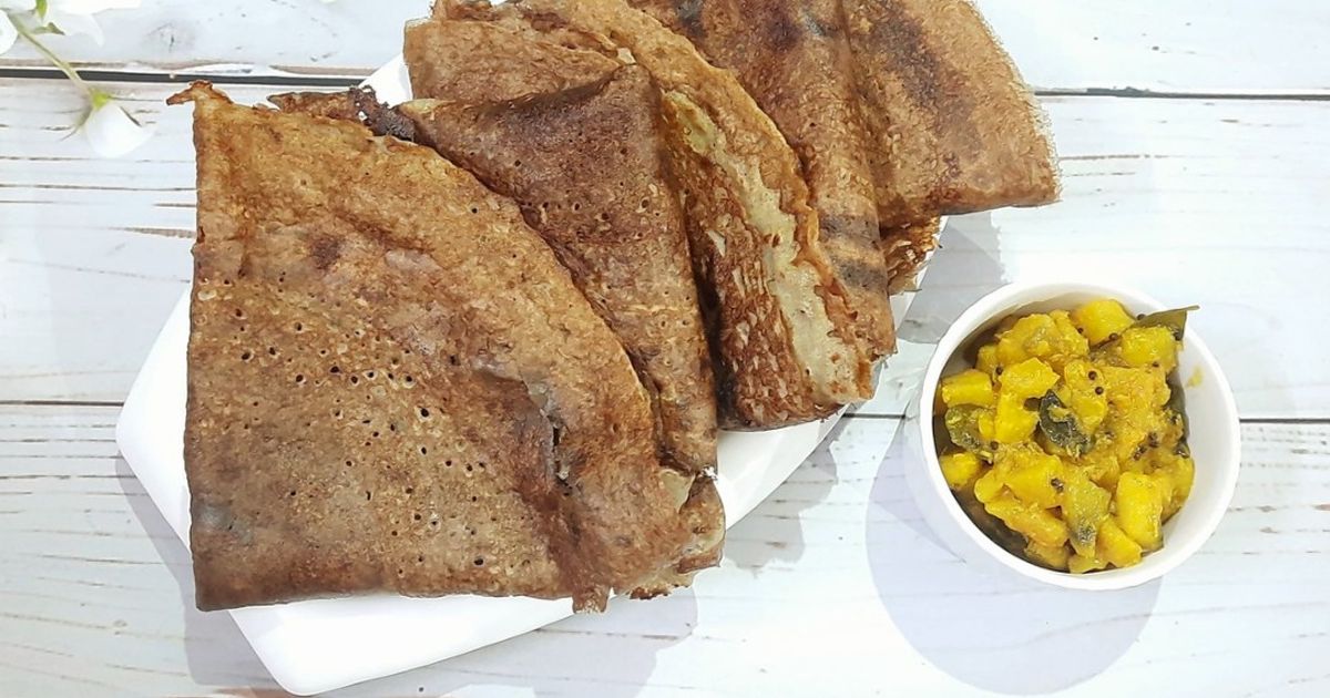 Buckwheat Flour And Moong Daal Dosas Recipe by ZMA - Cookpad