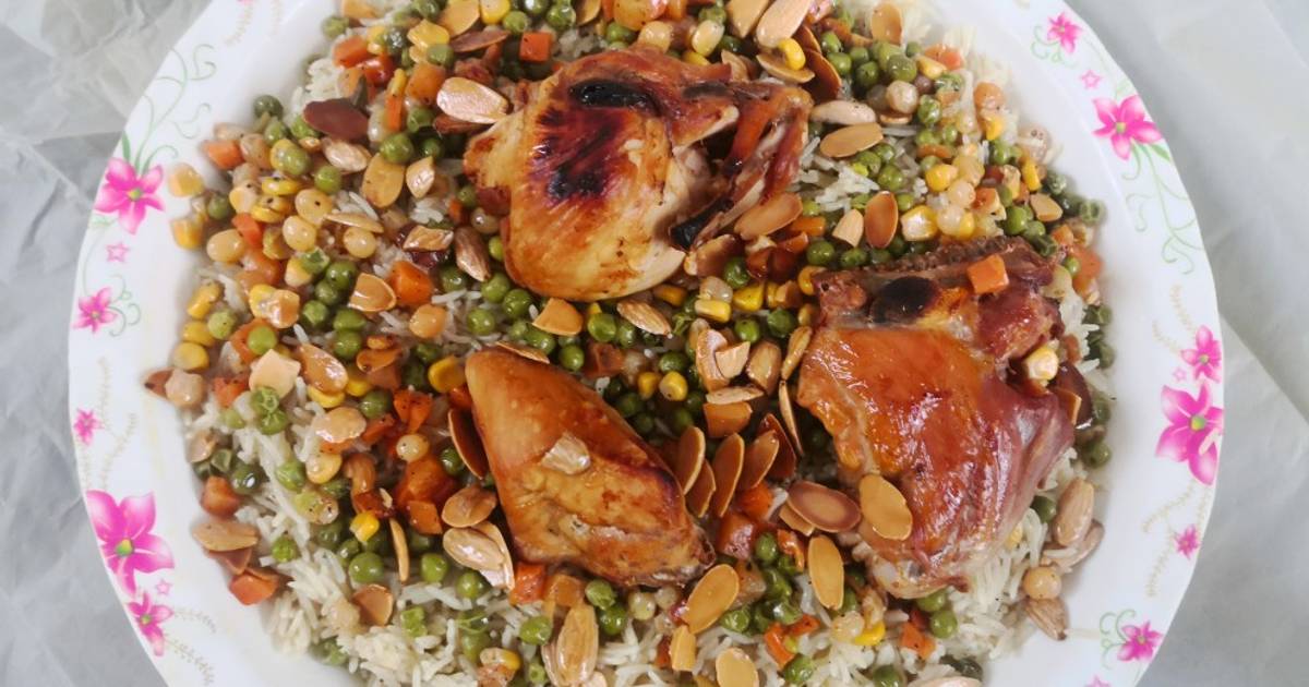 طريقة عمل اوزي بالدجاج - 551 وصفة اوزي بالدجاج سهلة وسريعة - كوكباد