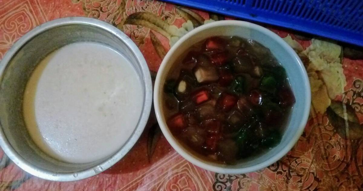 Resep Bubur Kembang Pacar oleh Juli Rizkia Fushsilaty - Cookpad