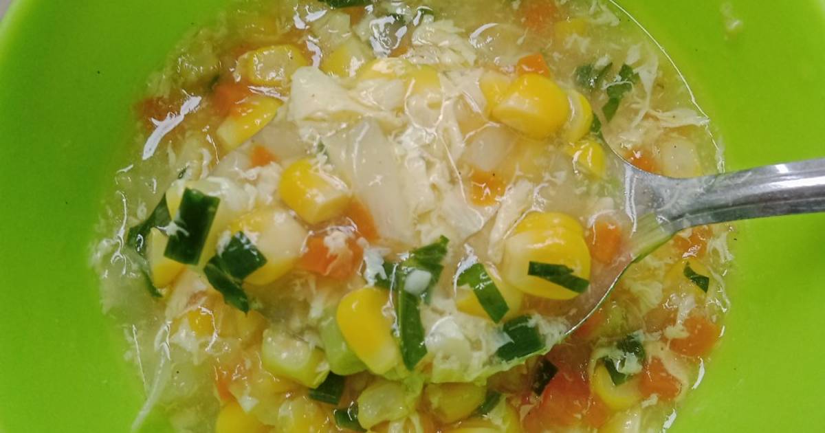 Resep Sup Jagung oleh Aury Cook - Cookpad