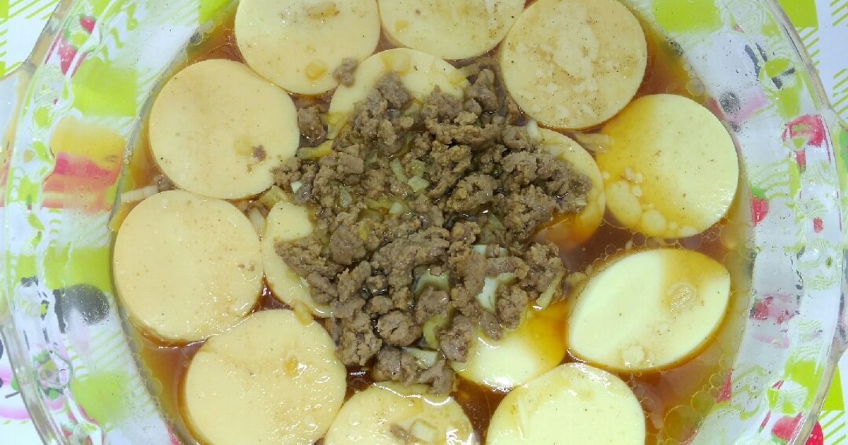 Resep tahu tim daging giling rumahan enak dan mudah - Cookpad