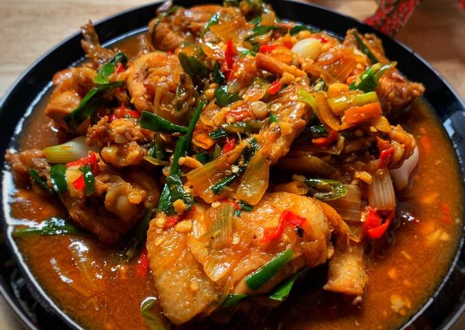 Resep Ayam Saos Inggris oleh Vin’s Kitchen - Cookpad