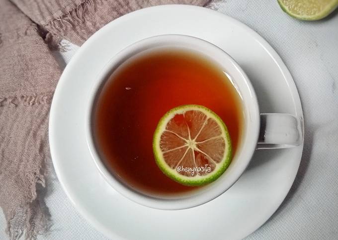 Resep Hot Lime Tea oleh Heny Rosita - Cookpad