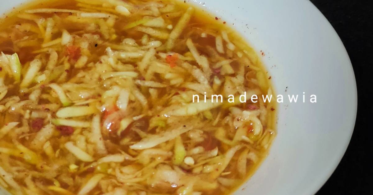 Resep Rujak Serut Super Segar oleh Wawia Ni Made - Cookpad