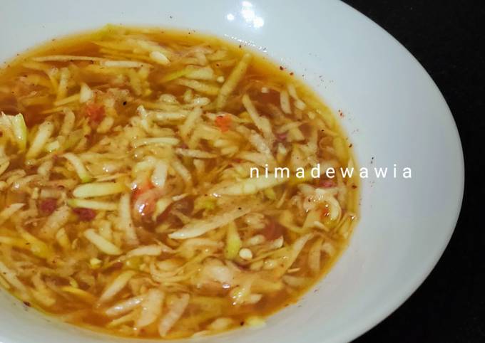 Resep Rujak Serut Super Segar oleh Wawia Ni Made - Cookpad