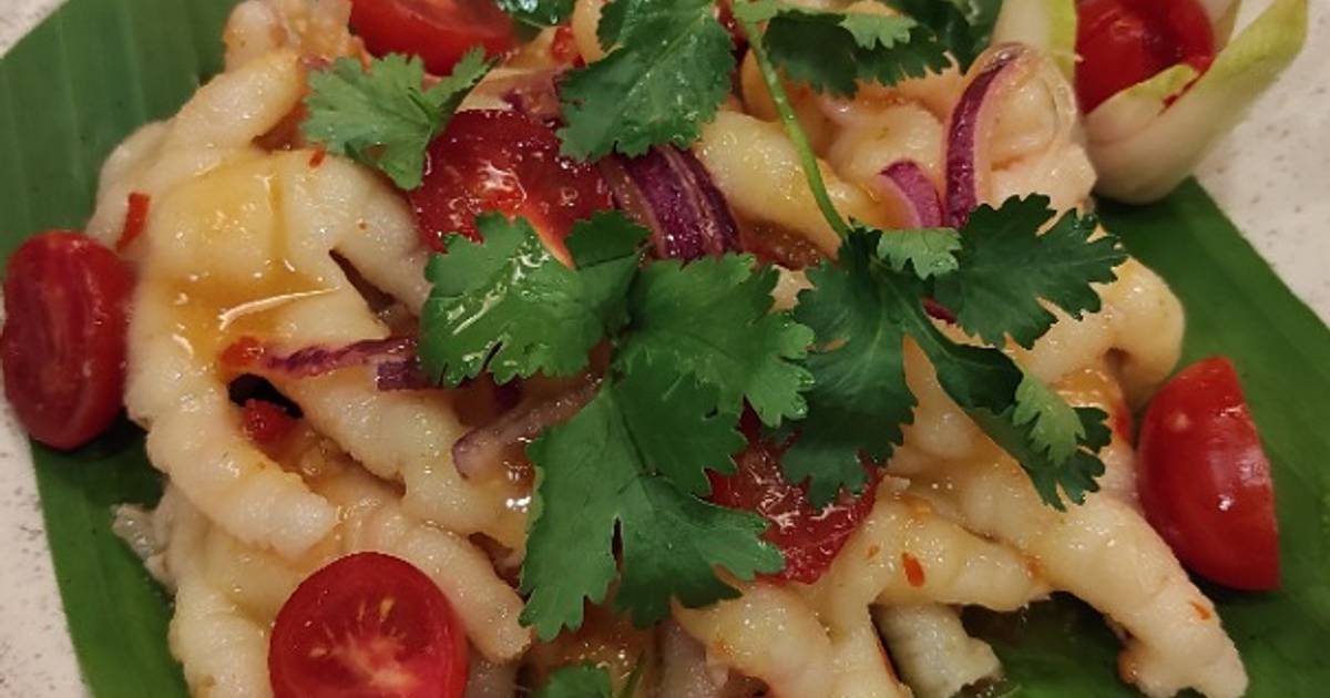 Resep Thai chicken feet salad - salad kaki ayam ala Thailand oleh Erin ...