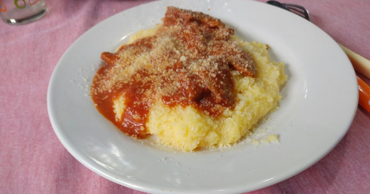 Polenta Con Salsa Básica Receta de Cocina con Nicole👩‍🍳- Cookpad