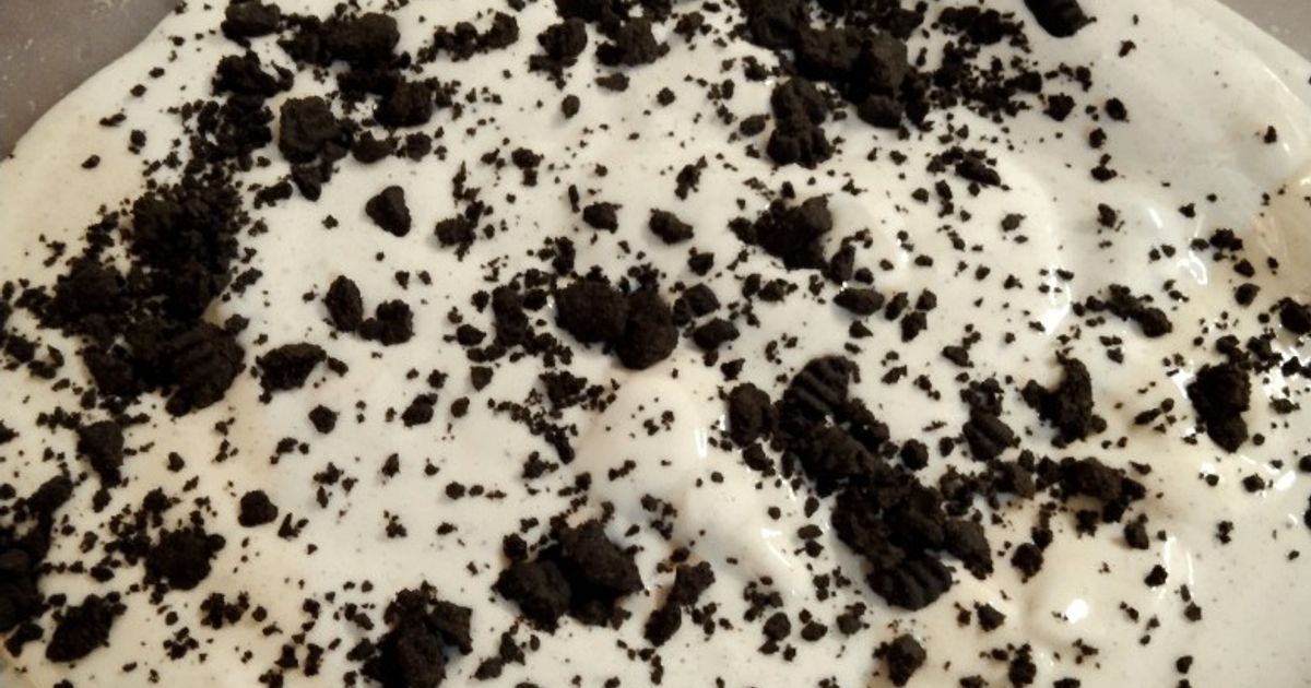 Resep es krim oreo pakai susu milo rumahan enak dan mudah - Cookpad