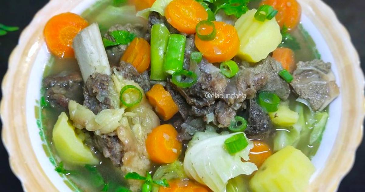 4.005 resep sup tulang sapi enak dan mudah - Cookpad