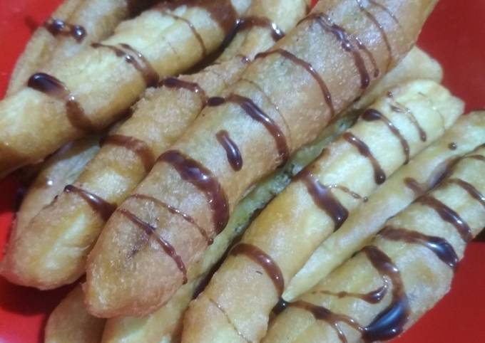 Resep Stik Pisang Susu oleh Eunike Jo - Cookpad