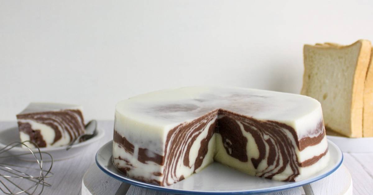 Resep Puding Roti Zebra oleh Lara Khodijah - Cookpad