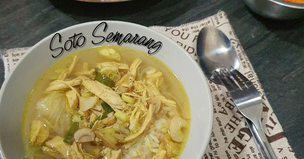Resep Soto Semarang (Ala Pak Eko Blangkon) oleh Susi Gunawan - Cookpad
