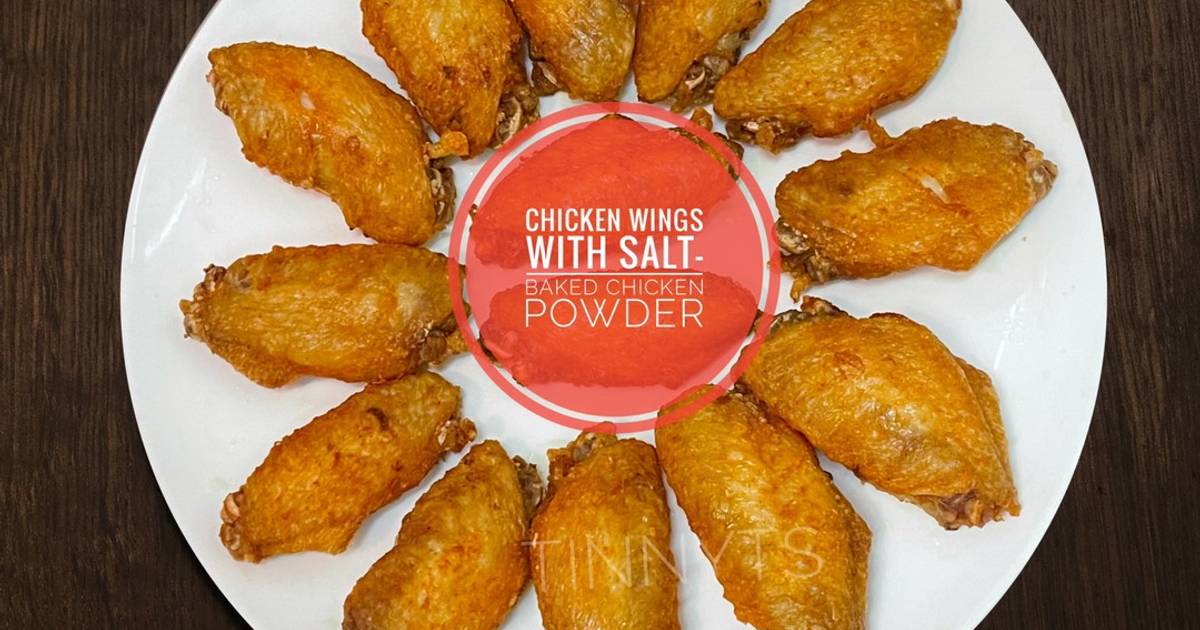 Resep Chicken wings with Salt-baked chicken powder oleh Tinny Tin Sam ...