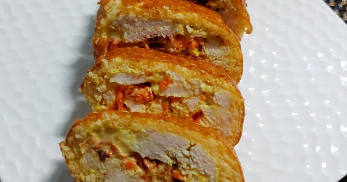 Pionono salado - 157 recetas caseras- Cookpad