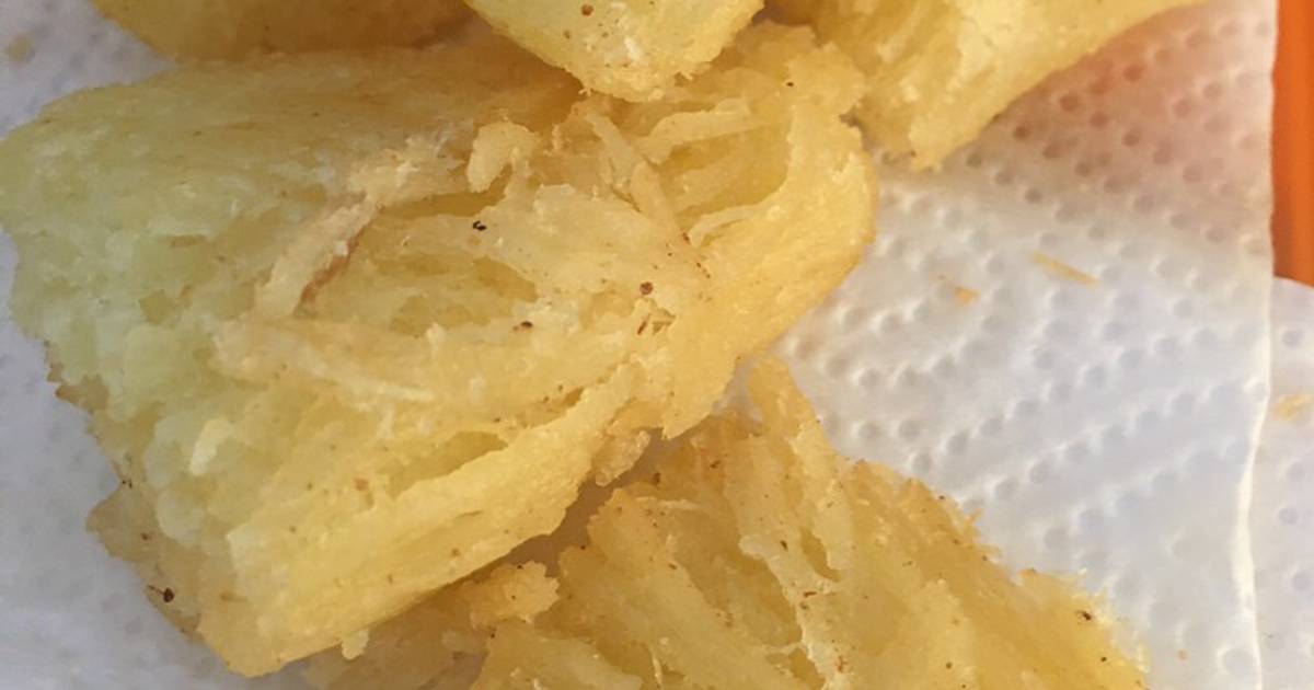 Resep Singkong goreng merekah oleh Ana Puspita - Cookpad
