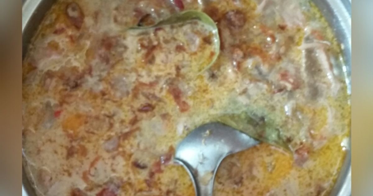 Resep Lodeh Tewel Cecek (A.K.A Nangka Muda Kulit Sapi) oleh Ria Beni ...