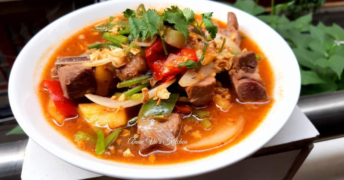 Cách Làm Món Sườn Xào Chua Ngọt Rau Củ của Annie Vo - Cookpad